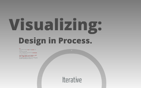Visualizing Design in Process by David Beach on Prezi
