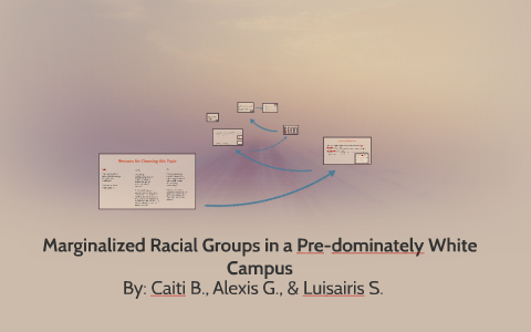 Marginalized Racial Groups in a Pre-dominately White campus by Iris ...