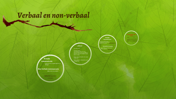Verbaal en non-verbaal by Franka Verheijen on Prezi