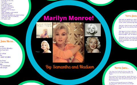 Marilyn Monroe by Samantha Conant on Prezi