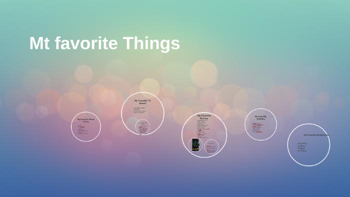 My Favorite Music Artists by Mariah Flores on Prezi