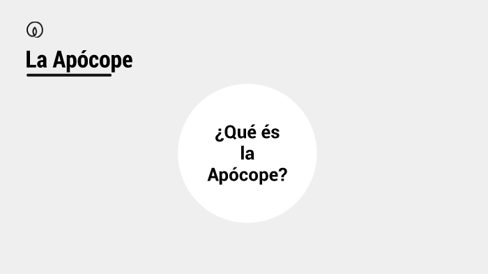 Apócope by André Mera on Prezi