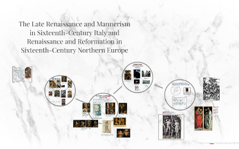 The Late Renaissance and Mannerism in Sixteenth-Century Ital by Audrey ...