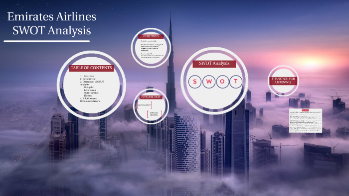 Emirates SWOT Analysis by Pamela Villaflor on Prezi