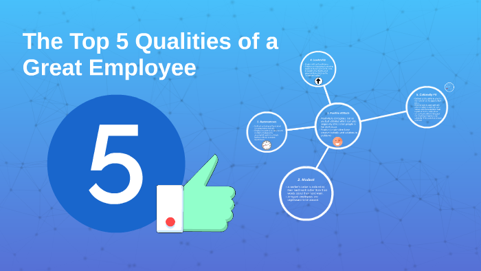 The Top 5 Qualities of a Great Employee by rayna fynn on Prezi