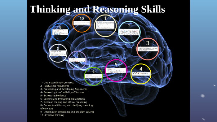 Thinking and Reasoning Skills by danny hilditch on Prezi
