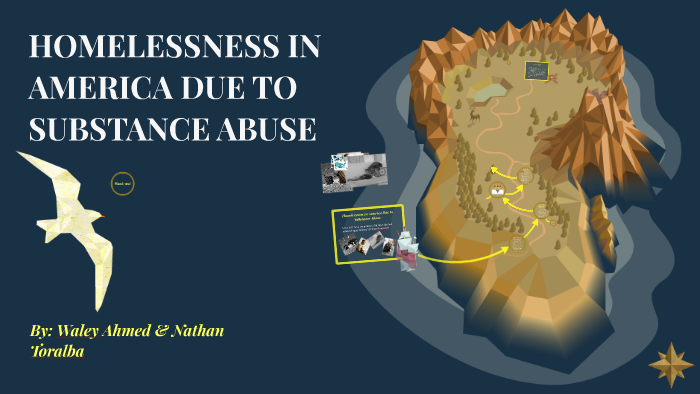 HOMELESSNESS IN AMERICA DUE TO SUBSTANCE ABUSE by waley a