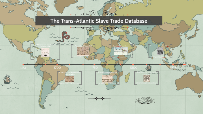 The Trans-Atlantic Slave Trade Database by Crystal Burgess