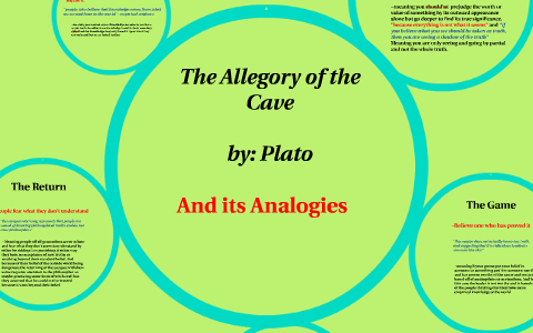 The Allegory of the Cave by shaniqua passmore on Prezi