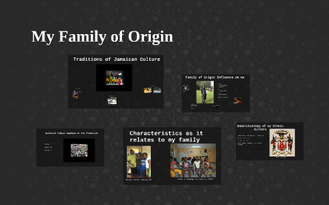 My Family of Origin by Claudia Calder