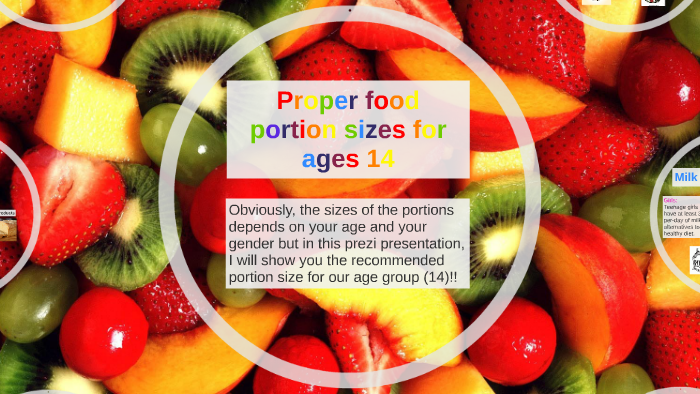 Proper food protion sizes for ages 13-18 by Tra he on Prezi