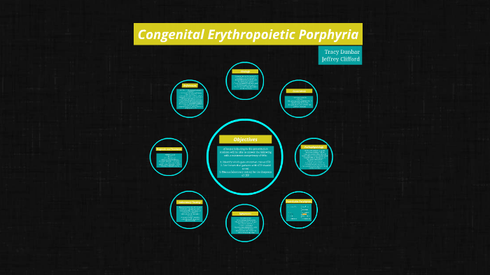 Congenital Erythropoetic Porphyria by Tracy Dunbar on Prezi