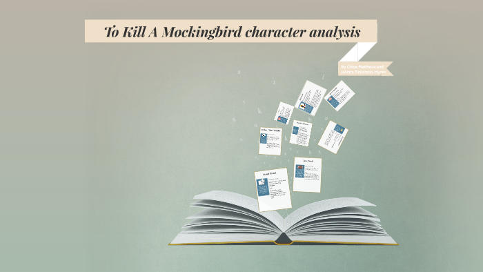 To Kill A Mockingbird character analysis by julie on Prezi
