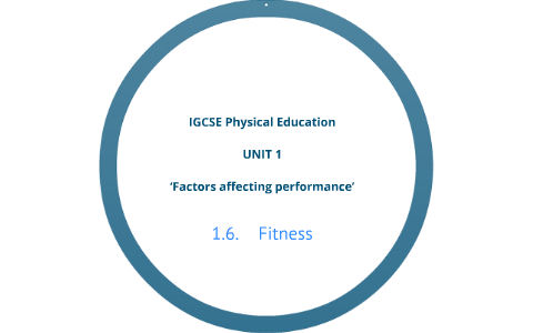 IGCSE Physical Education 1.6. Fitness by Rob Myatt on Prezi