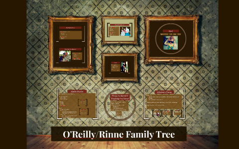 O'Reilly/Rinne Family Tree by Mady O'Reilly