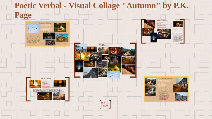 Poetic Verbal - Visual Collage by hafsah omar on Prezi