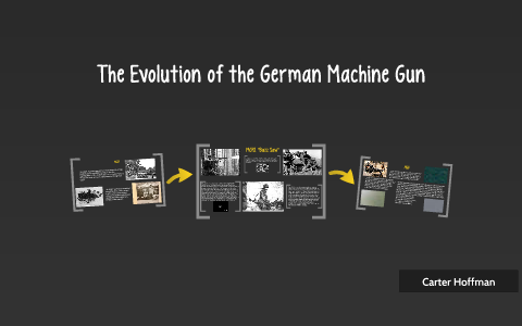 The Evolution of the German Machine Gun by carter hoffman