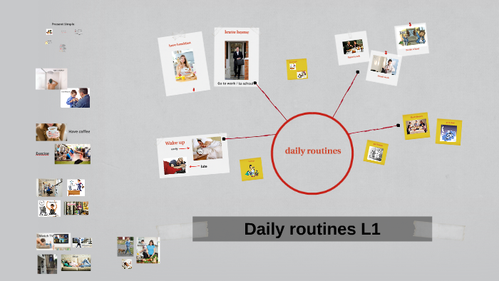 Daily routines L1 Present Simple by Jessica Ortiz on Prezi