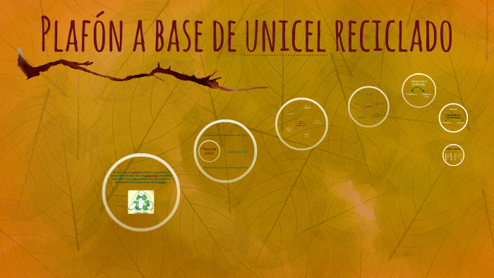 Plafón a base de unicel reciclado by Maria Dolores Aguilar Arano on Prezi