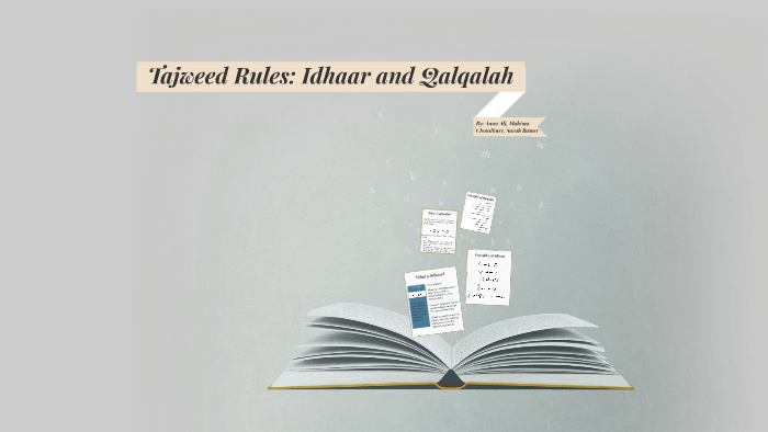 Tajweed Rules: Idhaar and Qalqalah by Anna Ali on Prezi