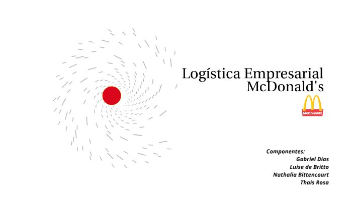 Logistica McDonalds by Thais Rosa on Prezi
