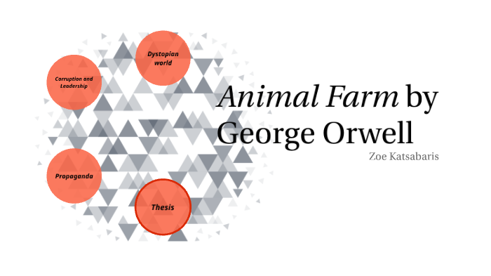 Animal Farm speech by Zoe Katsabaris