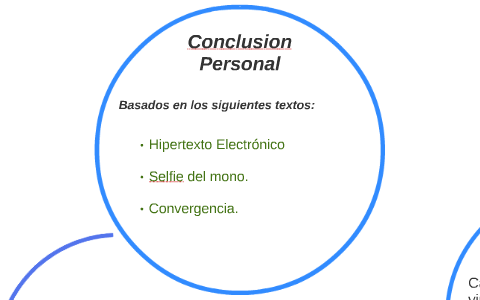 Conclusion Personal by Ulises Wojtowicz on Prezi