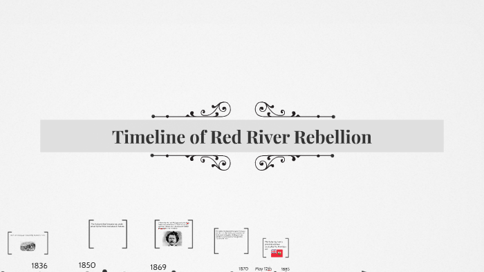 Timeline of Red River Rebellion by lara takahashi on Prezi
