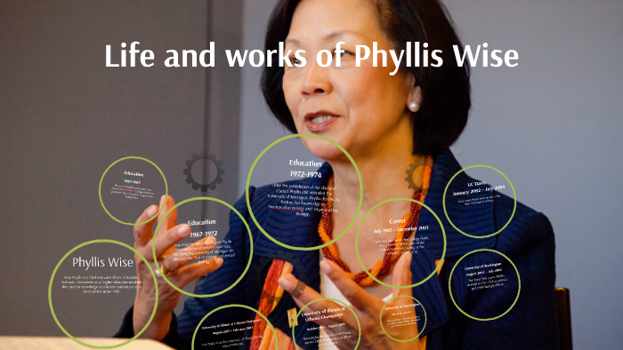 Life and works of Phyllis Wise by Rafael Torrez