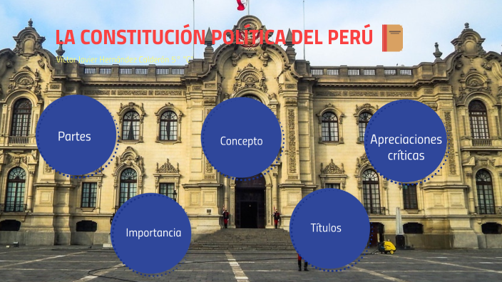 LA CONSTITUCIÓN POLÍTICA DEL PERÚ by HERNANDEZ CALDERON Victor Javier ...