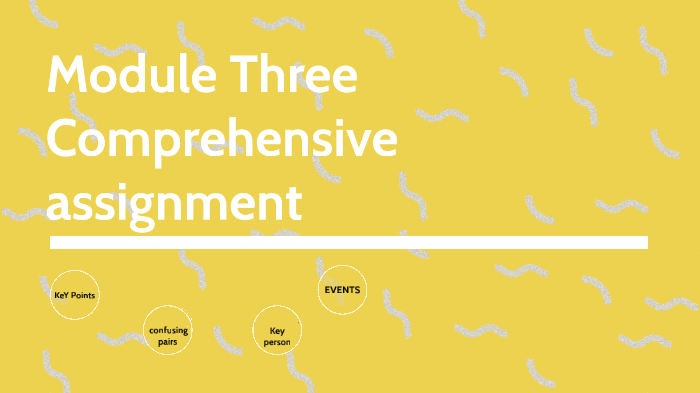 Module 3 comprehensive assignment by Zahhdagoat 2x on Prezi