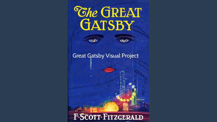 Great Gatsby Visual by Jacob Knight
