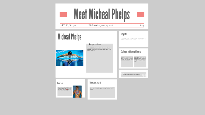 Meet Mcheal Phel by Theresa Gravina on Prezi