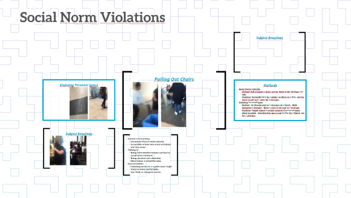 Social Norm Violation - Less is More by Micah Harrison on Prezi