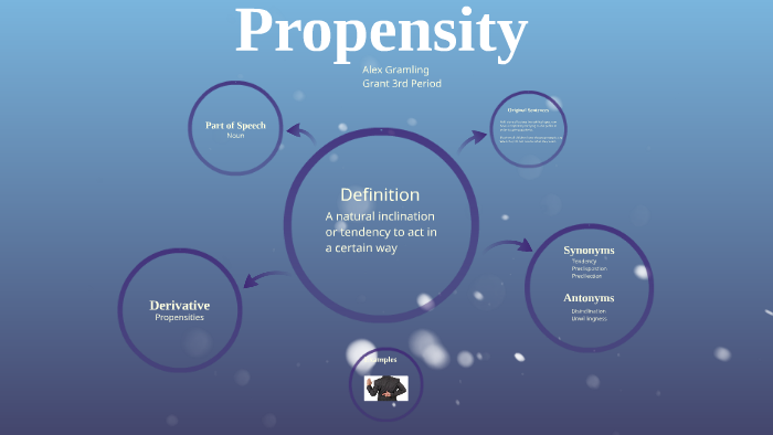 Propensity by Alex Gramling
