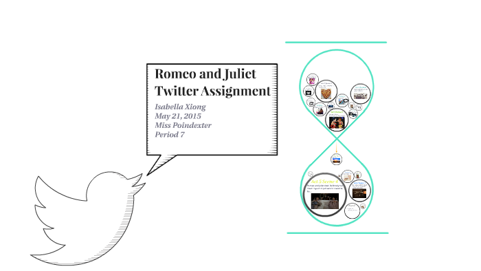 Romeo and Juliet Twitter Assignment by isabella xiong on Prezi