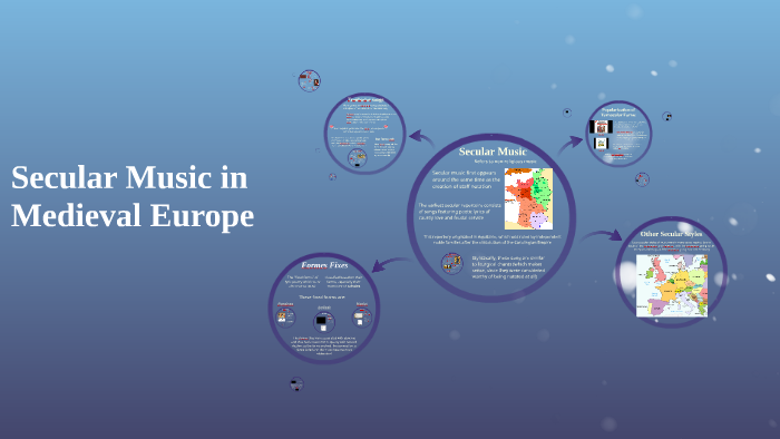 Secular Music in Medieval Europe by Kevin Hobbs