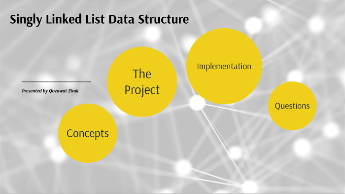 Singly Linked List Data Structure by Qazawat Zirak on Prezi