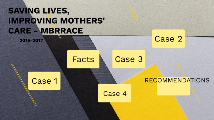 Saving Lives, Improving Mothers' care MBRRACE 2015-2017 by Ramya Ram on ...