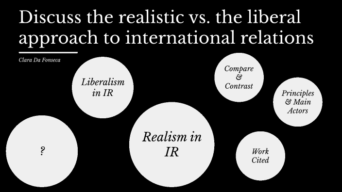 Realism vs Liberalism by Clara-Lou Da Fonseca Coelho on Prezi