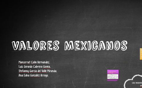 Valores Mexicanos by Ana Arroyo on Prezi