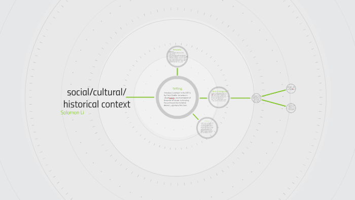 social/cultural/historical context by solomon Li on Prezi