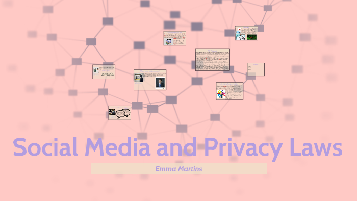 Social Media + Privacy Law by Emma Martins on Prezi