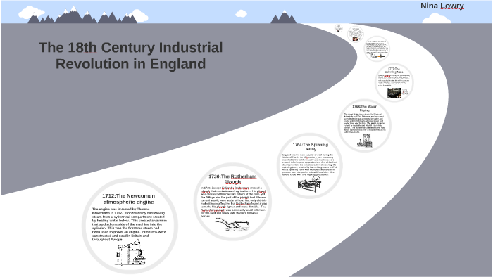 18th Century Industrial Revolution in England by Nina Lowry on Prezi