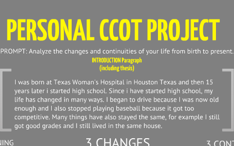 Personal CCOT Project and Historical CCOT by Grant Neubek on Prezi