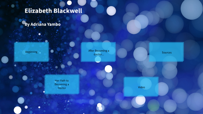 Elizabeth Blackwell by Adriana Yambo on Prezi