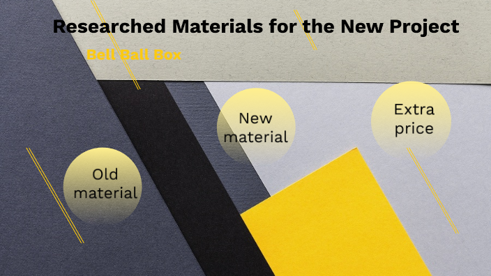 Researched Materials for the New Project by Pattarapol Boonsala on Prezi