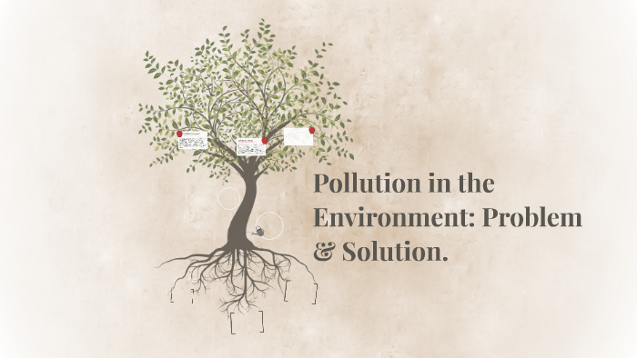 Pollution in the Environment: Problem & Solution. by Kyphan Connell on ...