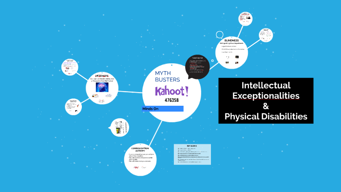 Intellectual Exceptionalities & Physical Disabilities by Lisbani P ...