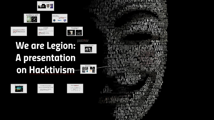 Presentation on Hacktivism by Ronald de Graaf on Prezi